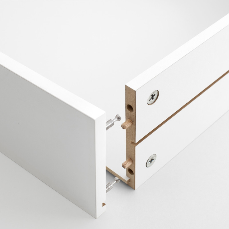 White MDF drawer